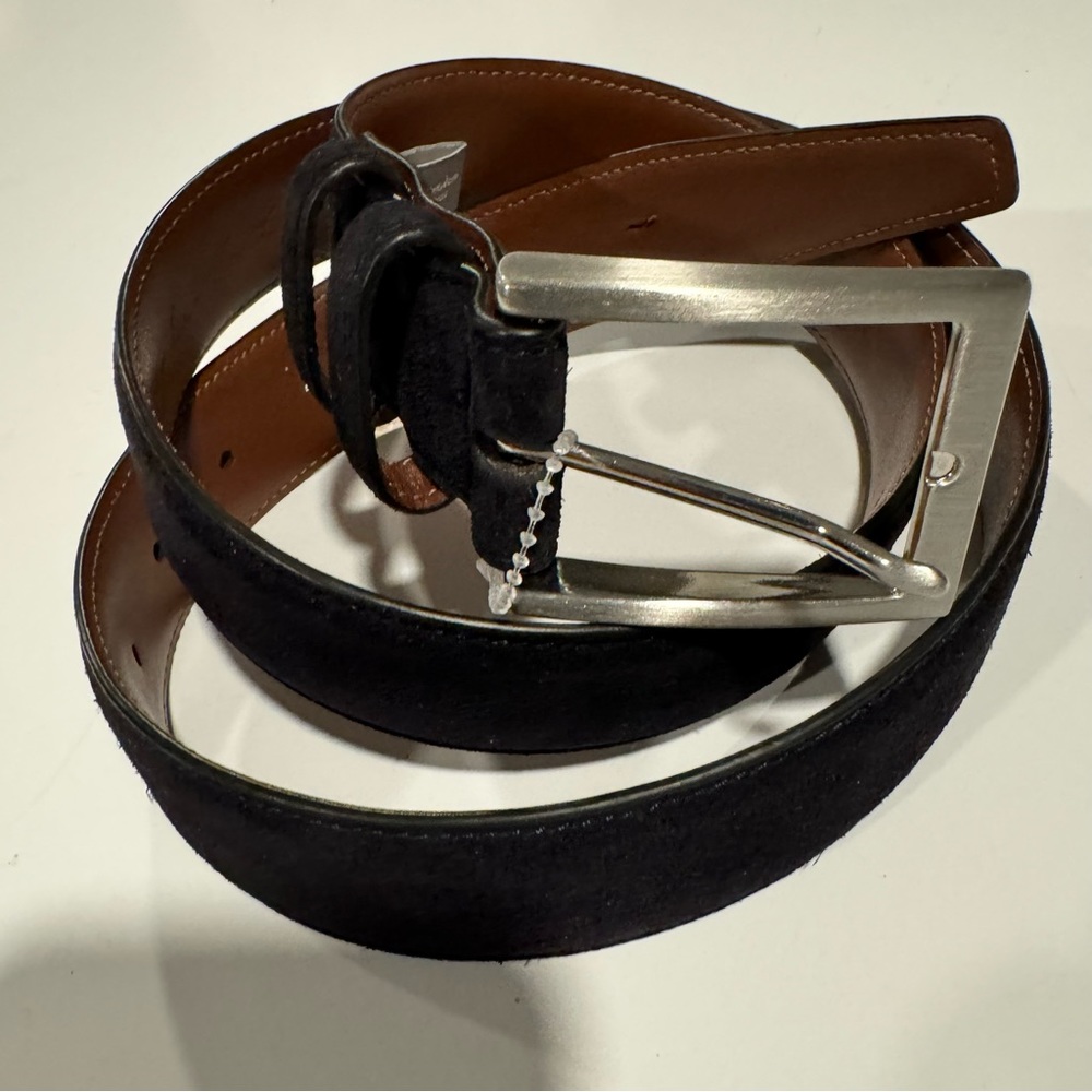 Daniel Cremieux Italian Leather Belt Size 38/95 - Gem